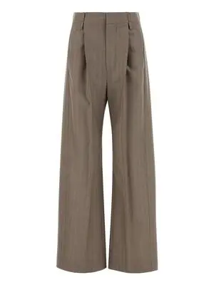 VICTORIA BECKHAM VICTORIA BECKHAM Pure Virgin Wool Palazzo Pants