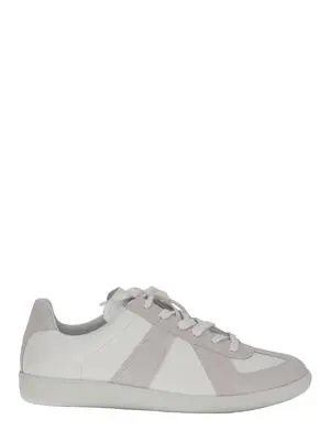 MARGIELA Maison Leather & Suede Sneakers - White