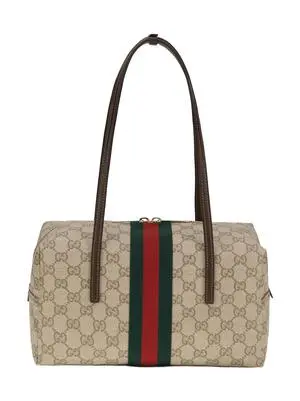 Gucci Medium Boston Melrose Shoulder Bag - Beige