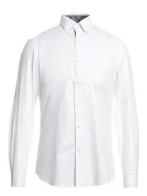PAUL & SHARK Man Shirt White Size 16 Cotton