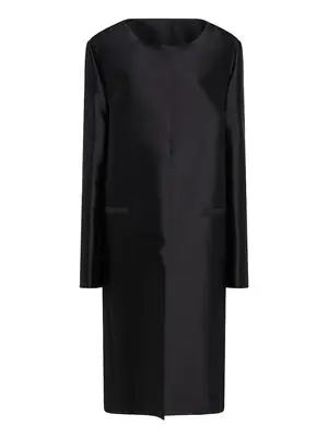 TOTEME Duchesse Silk-satin Coat - Black