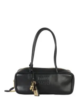 Miu Miu Nappa Beau Top Handle Bag - Black