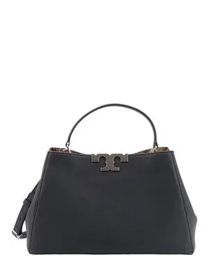Tory Burch Eleanor Leather Shoulder Bag - Black