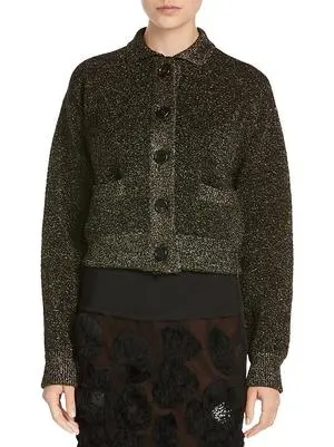 MARNI Marni Metallic Double Faced Cardigan