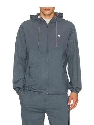 Vuori Sunday Element Jacket - Blue Sea Heather