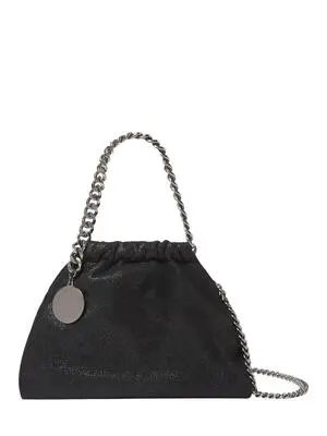 Stella McCartney Stella McCartney Mini Falabella Drawstring Tote Bag Nero