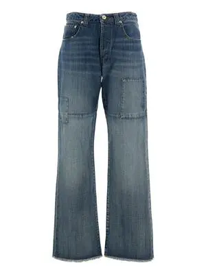 WALES BONNER Wales Bonner Straight-Leg Jeans