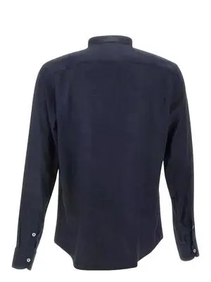Peuterey Gordon Li Mandarin-collar Shirt - Blue