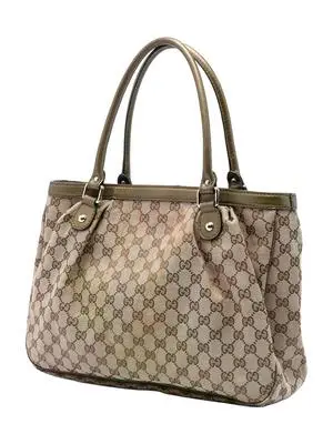 Gucci Gg Canvas Sukey Tote Bag - Neutrals