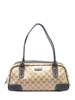 Gucci Princy Gg Crystal Shoulder Bag - Neutrals