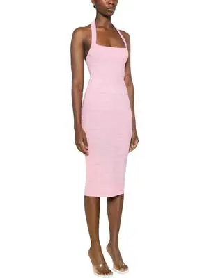 Retrofete Cloe Midi Dress - Pink