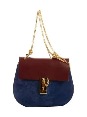 Chloé Leather Shoulder Bag - Blue
