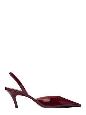 AMINA MUADDI Amina Muaddi Sofia 60 Sling Mid-Heel Sandals