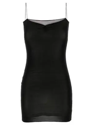 Gimaguas Viscose Tesa Mini Dress - Black