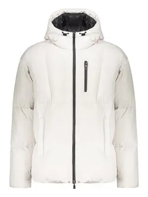 Herno Hooded Padded Jacket - White