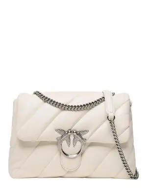 Pinko Love Big Puff Quilted Shoulder Bag - Pink