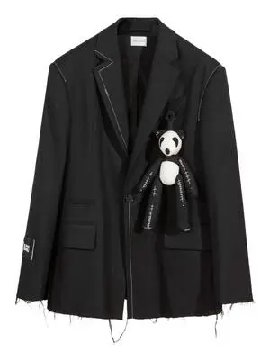 CHARLIE LUCIANO Panda Doll Suit - Black