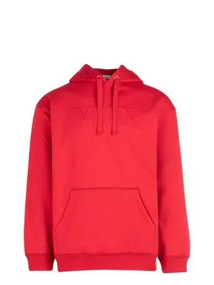 Valentino Garavani Vltn Motif Hoodie - Red