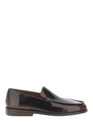Marsèll Polished Leather Loafers - Black