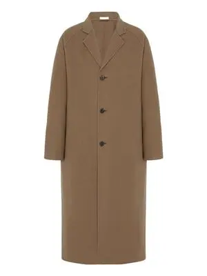 THE ROW Moliere Single-breasted Coat - Camel Brown