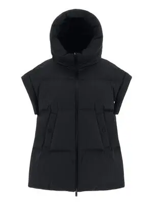 HERNO Herno Sleeveless Down Jacket With High Neck And Hood