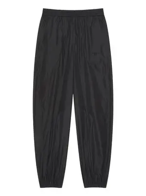 Givenchy Couture Seam Joggers With Mix Material Cut-outs - Black