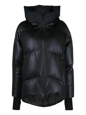 Herno Hooded Feather-down Coat - Black