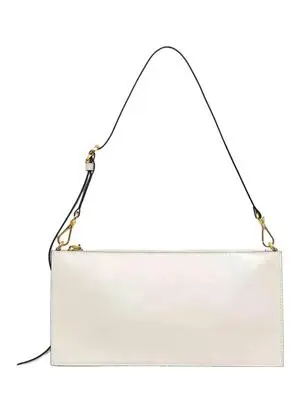 POLLINI Logo-embossed Adjustable-strap Tote Bag - Neutrals