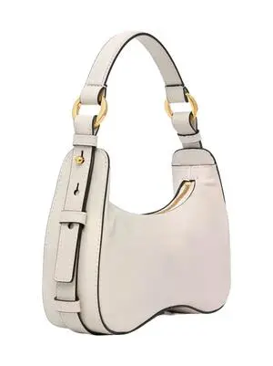 POLLINI Curved Hardware Tote Bag - Neutrals