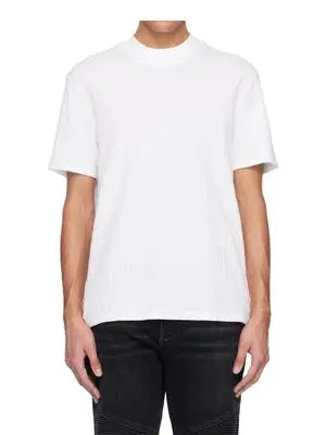 BALMAIN Balmain Regular Fit Monogram Sponge T-Shirt