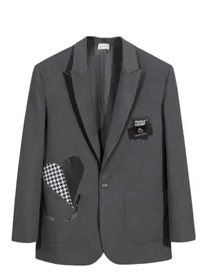 CHARLIE LUCIANO Long-sleeved Suit Jacket