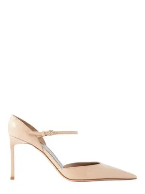TOM FORD Patent Leather Pumps - Nude