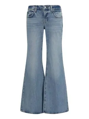 7 For All Mankind Belt Loop Jeans - Blue