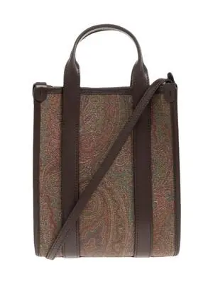 Etro Patterned Shoulder Bag - Brown