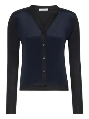 Max Mara Long-sleeved Cardigan - Ultramarine Blue