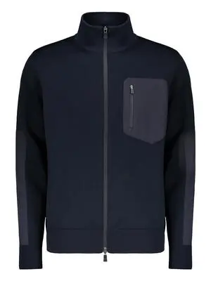 Herno Zip Pocket Sweater - Black