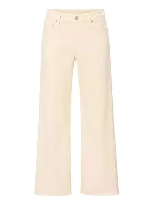 Paige Vanessa Frayed Hem Jeans - Neutrals