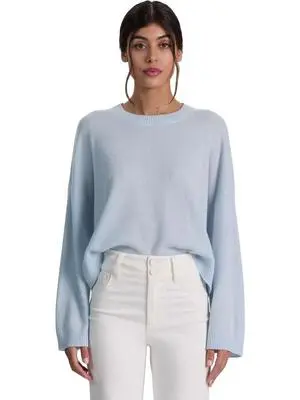 Alice + Olivia Margie Cashmere Pullover - Blue