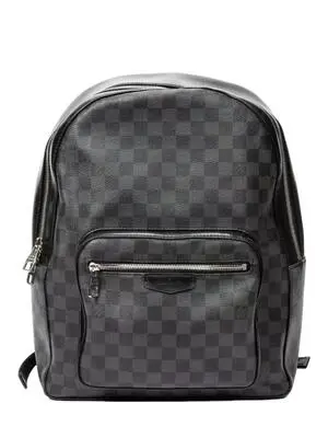 LOUIS VUITTON Josh Zip-up Backpack - Black