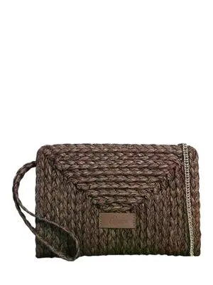 CastaÑer Woven Shoulder Bag - Brown