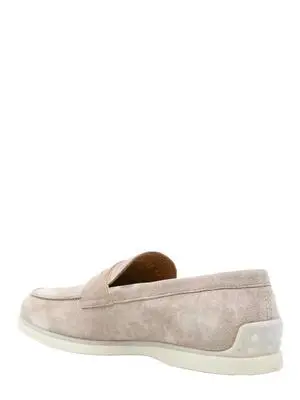 JOHN HARRISON Suede Loafers - Neutrals