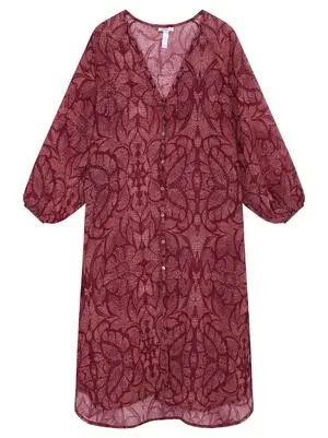 CAMILA CTG Tulum Shirt Dress - Red