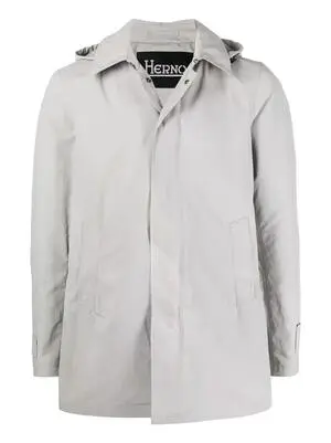 Herno Long-sleeve Zip-up Jacket - Grey