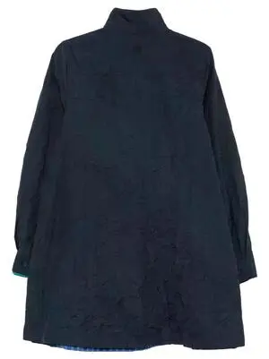 Loewe Crinkled Effect Ruffled Mini Dress - Blue
