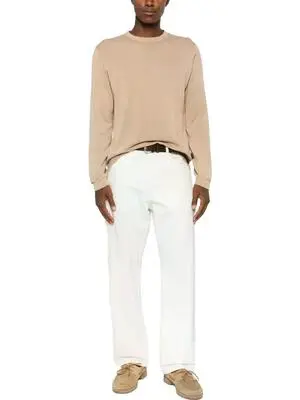 OUTFIT Crew-neck Fine-knit Sweater - Neutrals