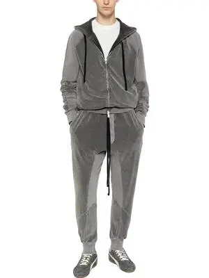 THOM KROM Terry Cloth Hoodie - Grey