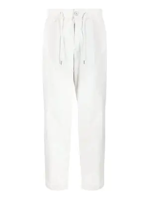 Herno Straight-leg Drawstring Trousers - Neutrals