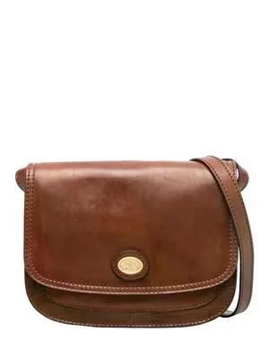 THE BRIDGE Story Leather Crossbody Bag - Brown