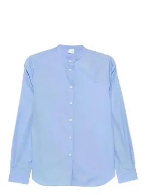 Aspesi Band-collar Shirt - Blue
