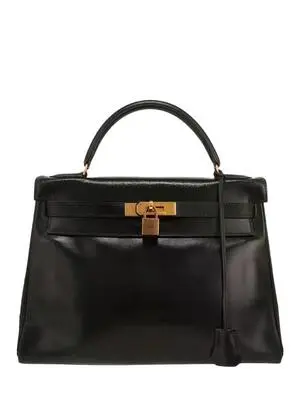 Hermès 1991 32 Kelly Handbag - Black